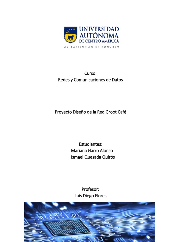 Proyecto Redes | PDF | Dirección IP | Protocolos de red