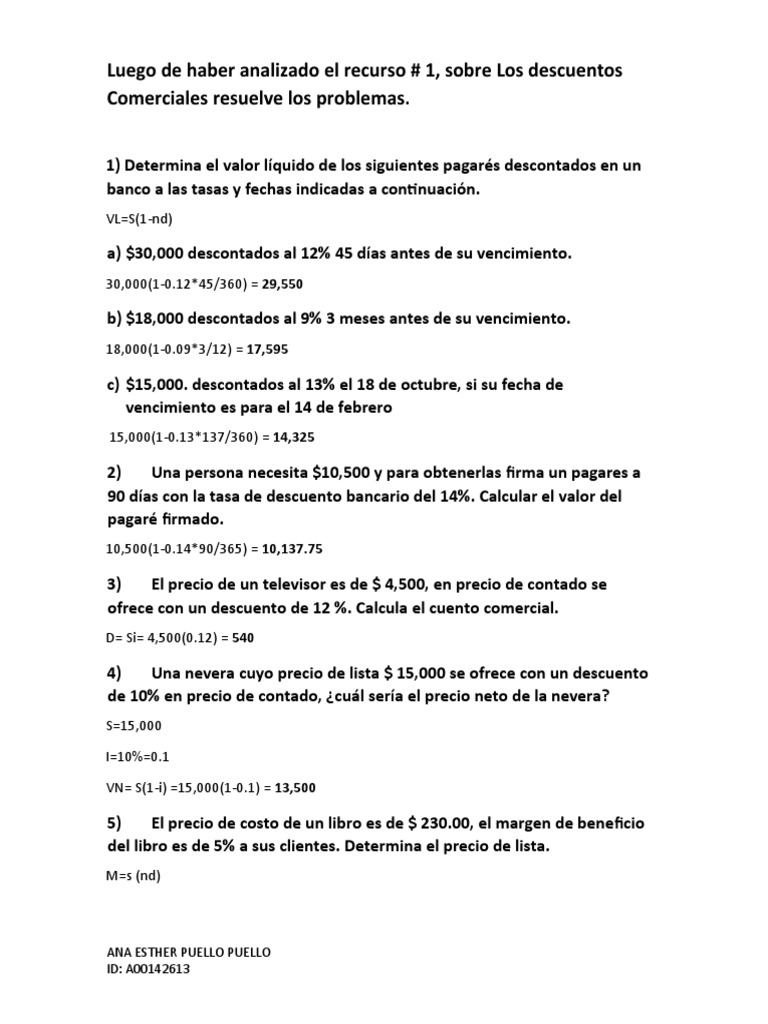 Unidad 4 Actividad 2 Resolucion de Problemas1 | PDF