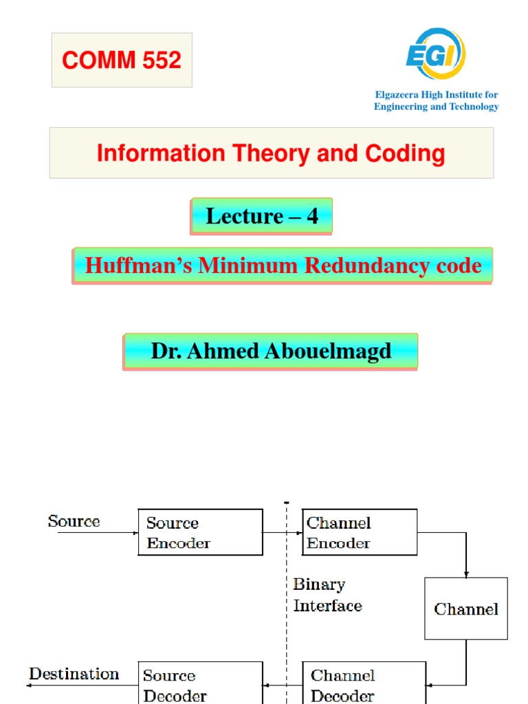 Lec.4n - COMM 552 Information Theory and Coding | PDF | Code | Computing Lec.4n - COMM 552 Information Theory and Coding | PDF | Code | Computing