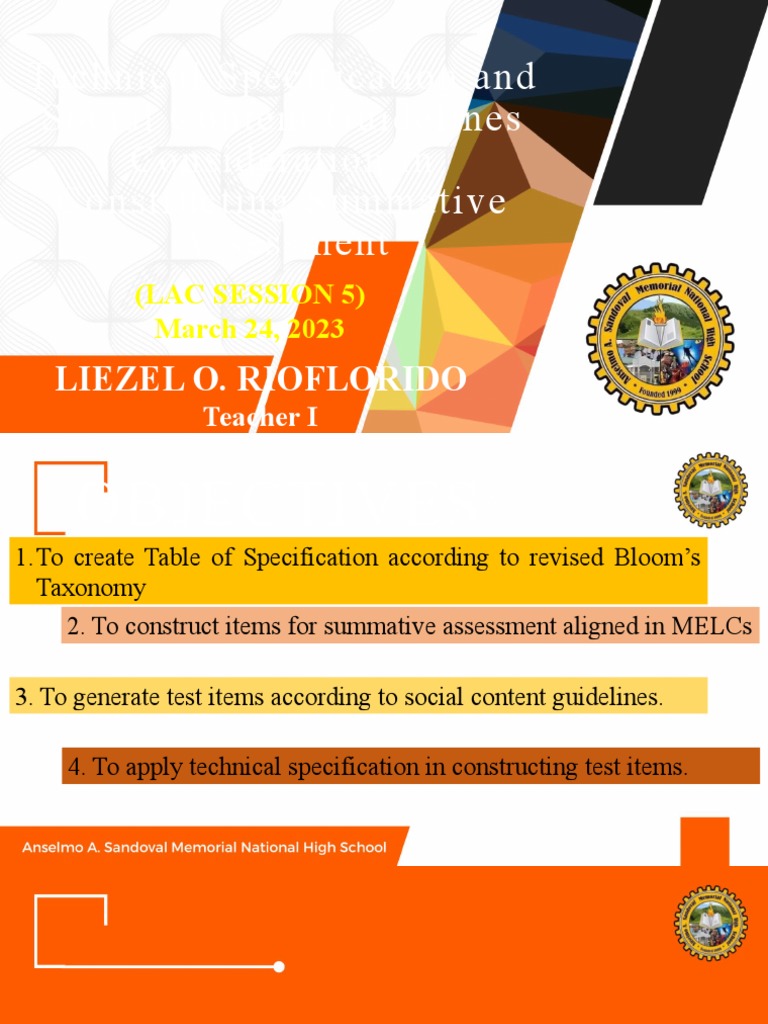 Slac Presentation | PDF | Educational Assessment | Behavior Modification