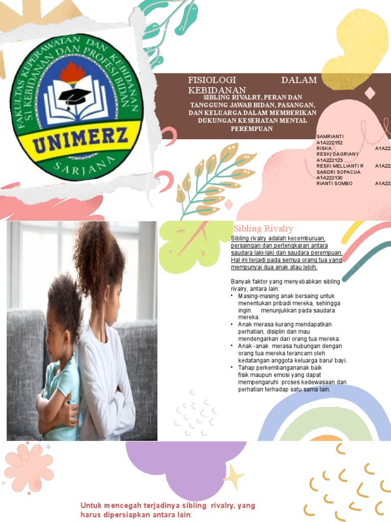 Sibling Rivalry dan Dukungan Keluarga | PDF