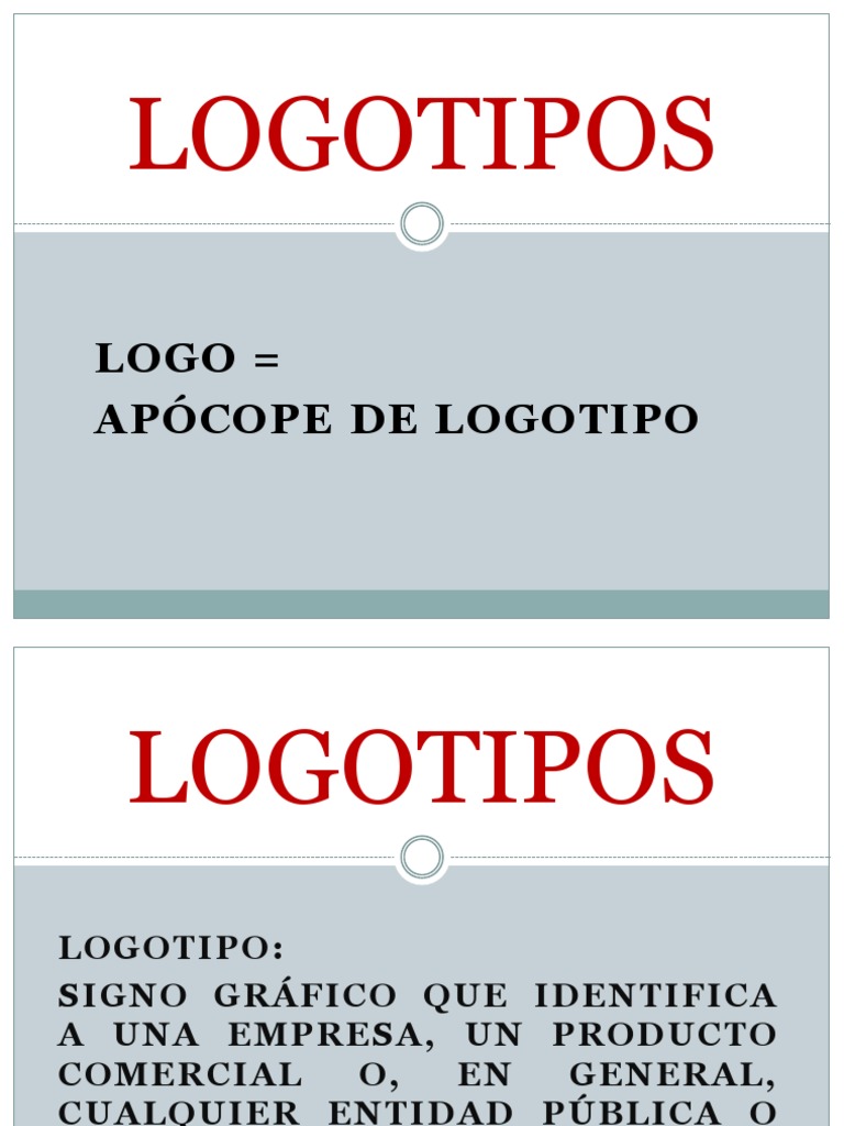 LOGOTIPOS | PDF | Logos | Marca