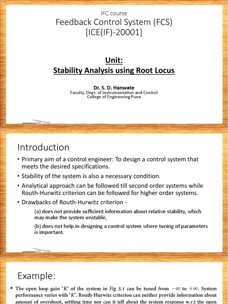 Unit-III - Root Locus | PDF | Control Theory | Cybernetics