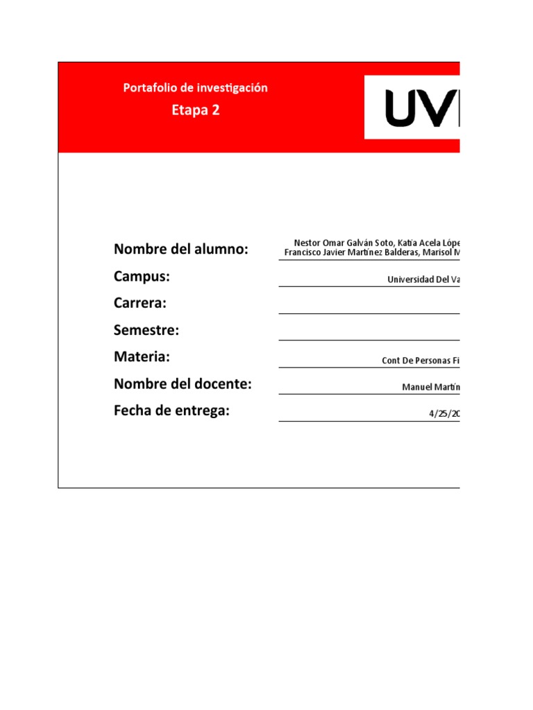 Proyecto Integrador Etapa 2 Pdf