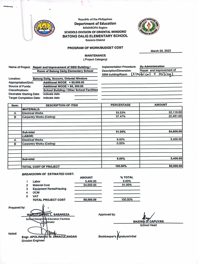 Batong Dalig ES POW | PDF