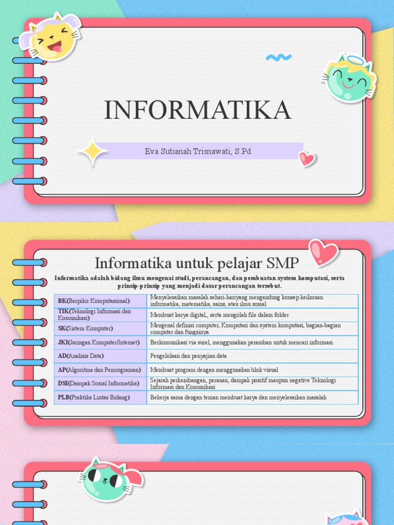 Materi Informatika Kelas 7 | PDF