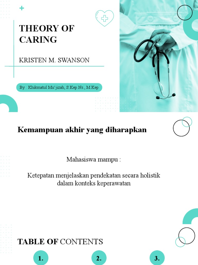 Theory of Caring: Kristen M. Swanson | PDF | Pengembangan Diri