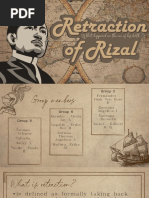 Analyzing Rizal's Retraction Document | PDF | Philippines