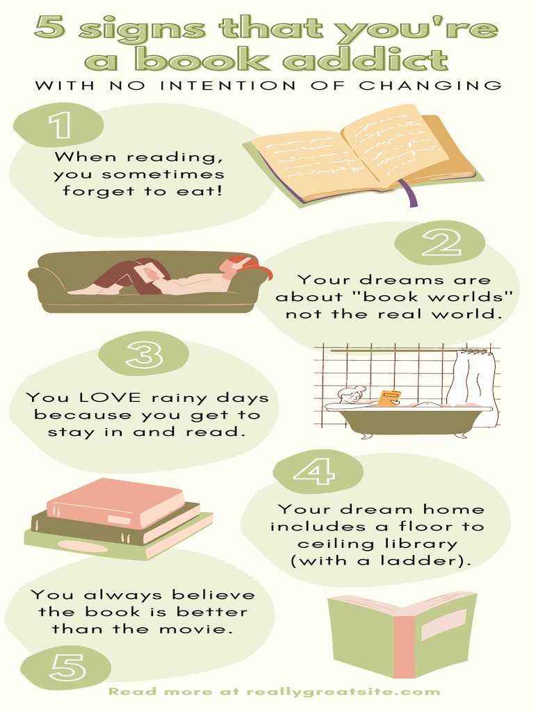 5 Signs You're a Book Addict | PDF
