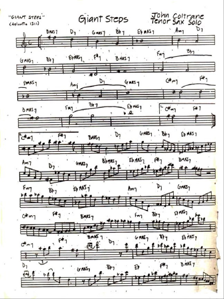 Giant Step - Solo | PDF