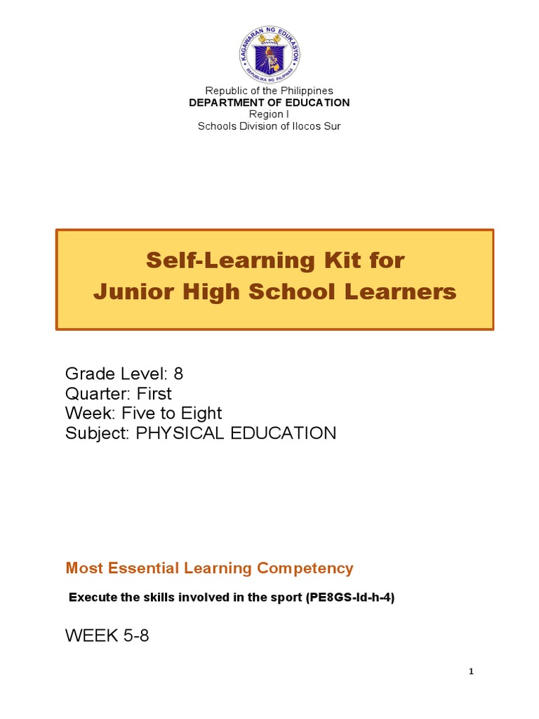 PE Week 5 8 | PDF | Basketball Positions | Ball Games