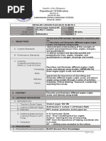 Lesson Plan in Math | PDF | Angle | Lesson Plan