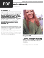 Tutorial Ingreso Al Campus Virtual, UCC Presencial | PDF