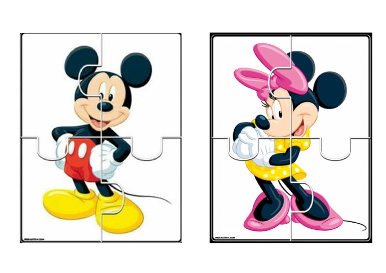 Puzzle - Mickey Si Minnie | PDF