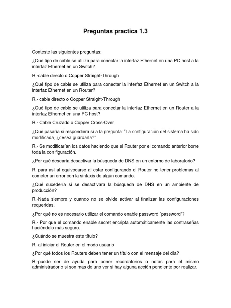 Actividad 1.3a | PDF | Enrutador (Computación) | Contraseña