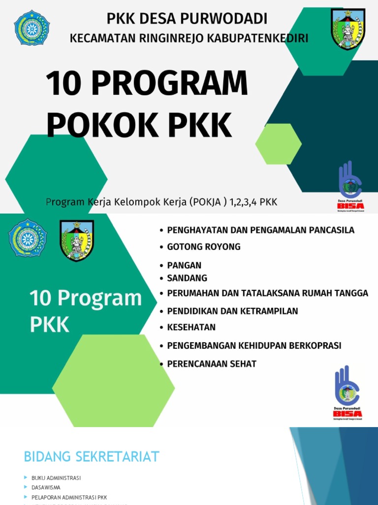 10 Program Pokok PKK: PKK Desa Purwodadi Kecamatan Ringinrejo Kabupaten ...