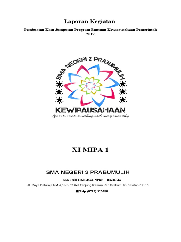 Laporan Jumputan Xi Ips 2 | PDF