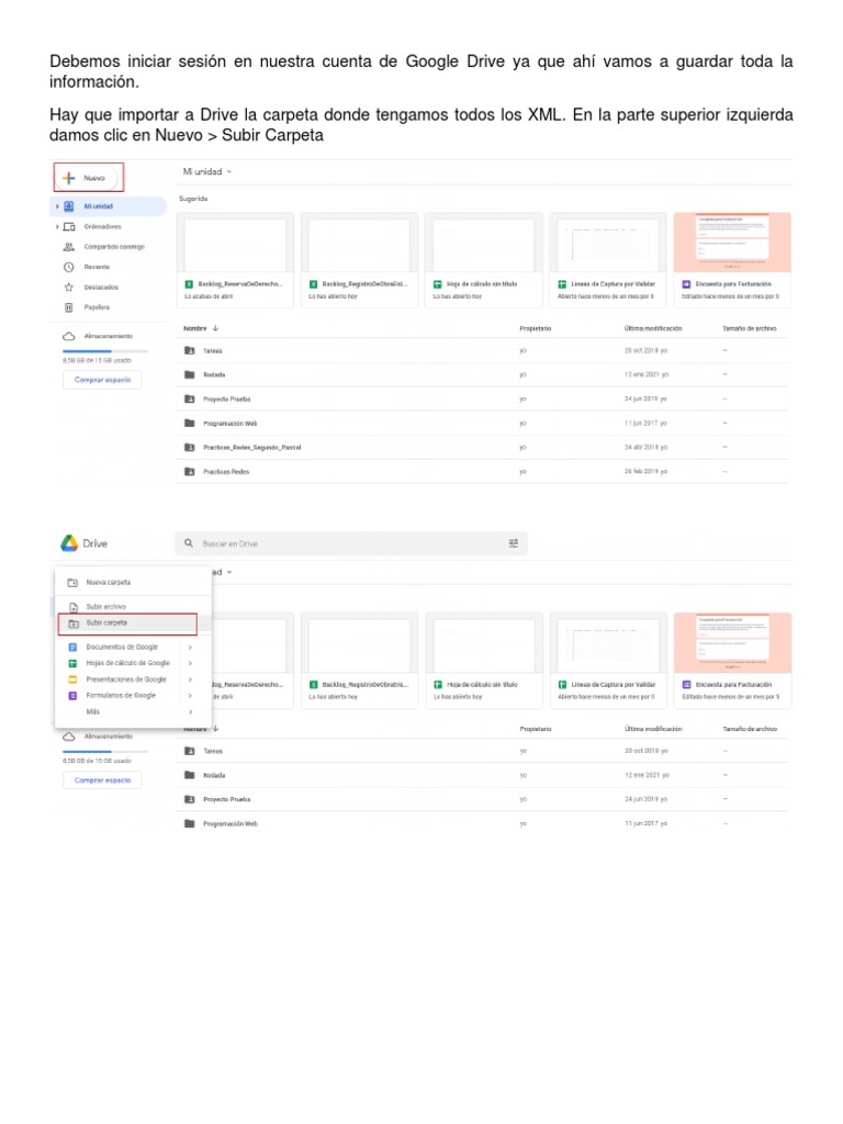 GuiaXML-Excel_Drive | PDF