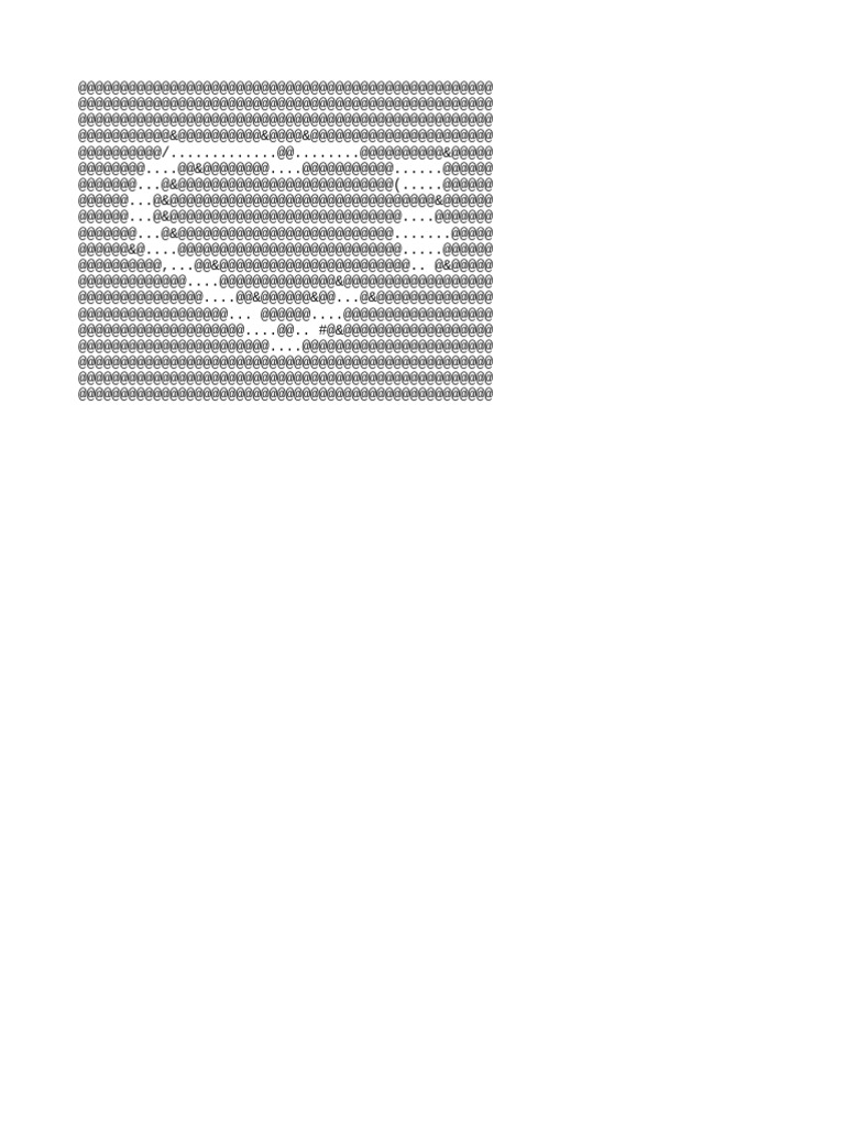 Arte ASCII en Documentos Digitales | PDF