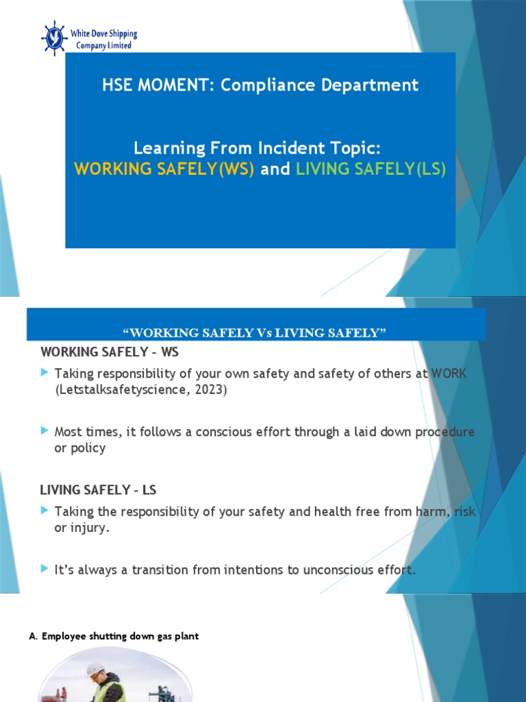 HSE Moments: Safety Compliance Insights | PDF | Wellness