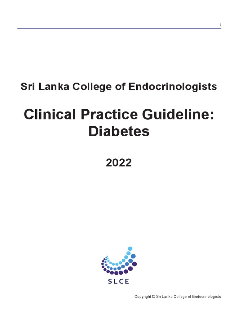 Diabetes Clinical Practice Guideline Book | PDF | Prediabetes ...