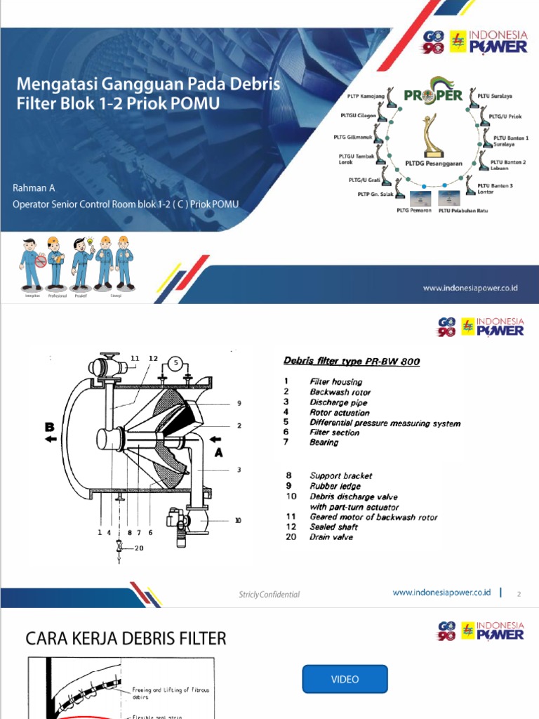 Rahman A Debris Filter | PDF