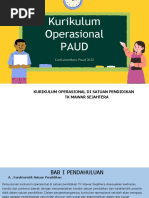 Dokumen KOSP PAUD | PDF