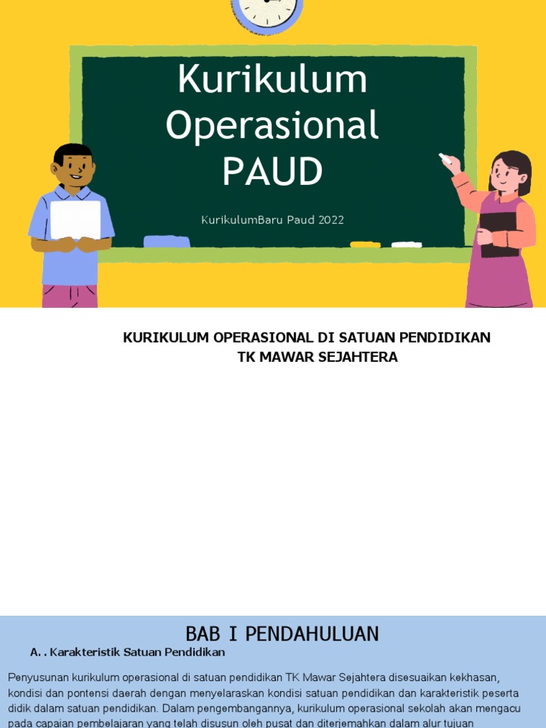 Kosp Merdeka Paud TK | PDF