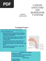 TNM Staging for Laryngeal Cancer | PDF | Larynx | Metastasis