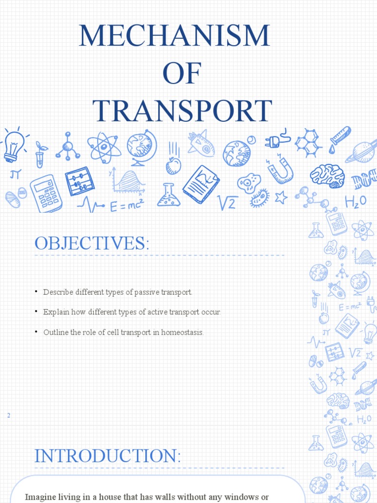 Gen Bio Transport Mechanism | PDF | Cell Membrane | Cell Biology