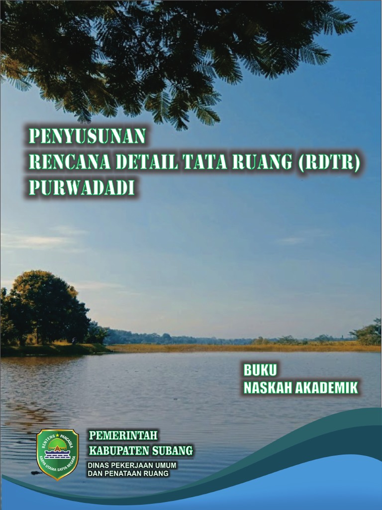 Naskah Akademik RDTR Purwadadi | PDF