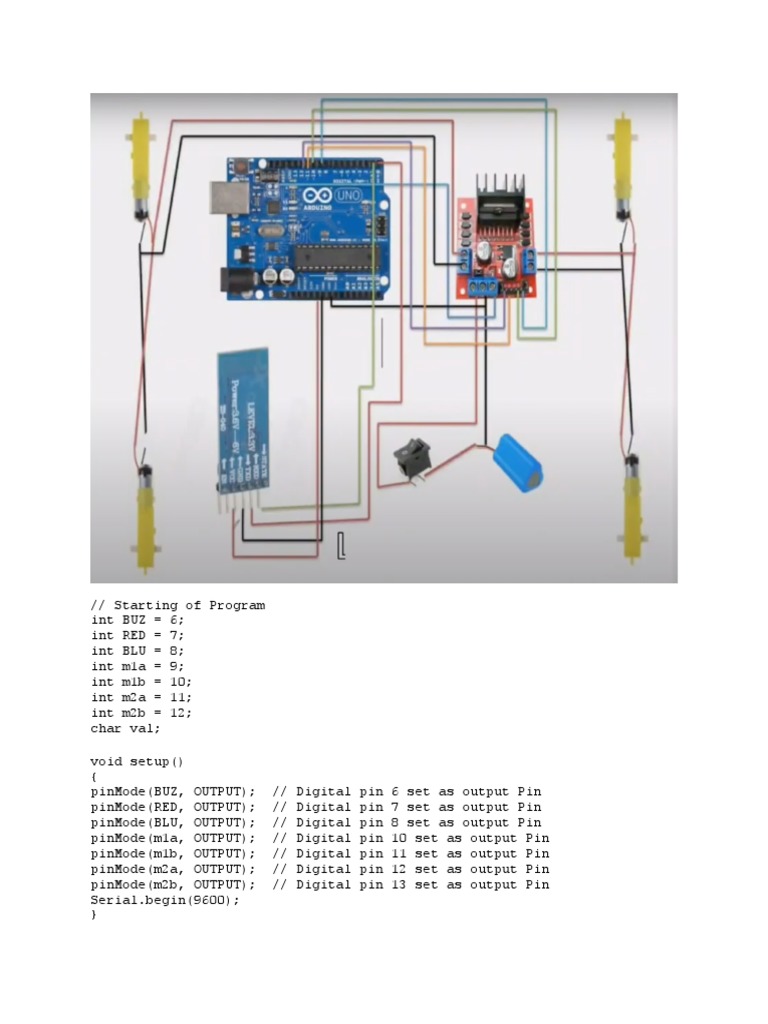 Bluetooth Code - Version2 3 With LED and Buzzer | PDF | Software Engineering | Computer Programming