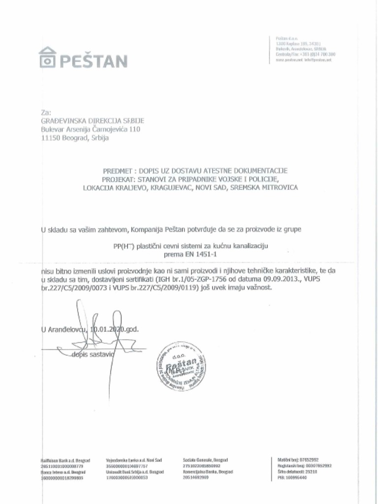 Prilog 2 - Izjava Peštan | PDF