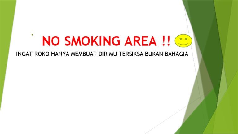 NO SMOKING AREA !! | PDF