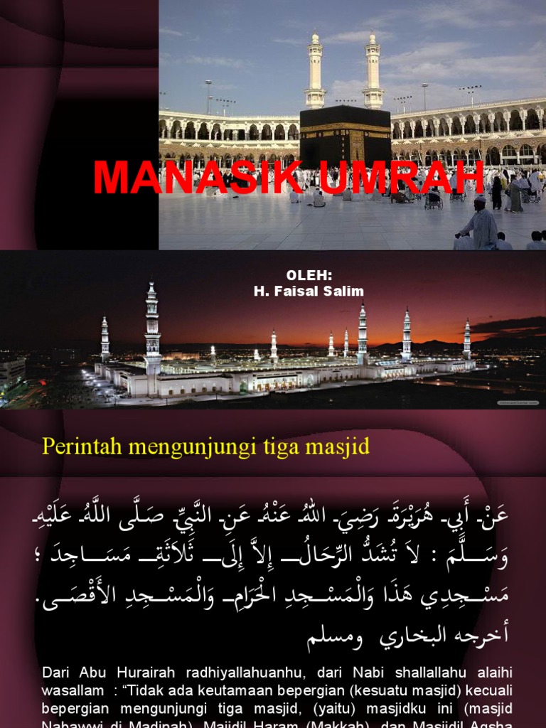 Manasik Umrah | PDF