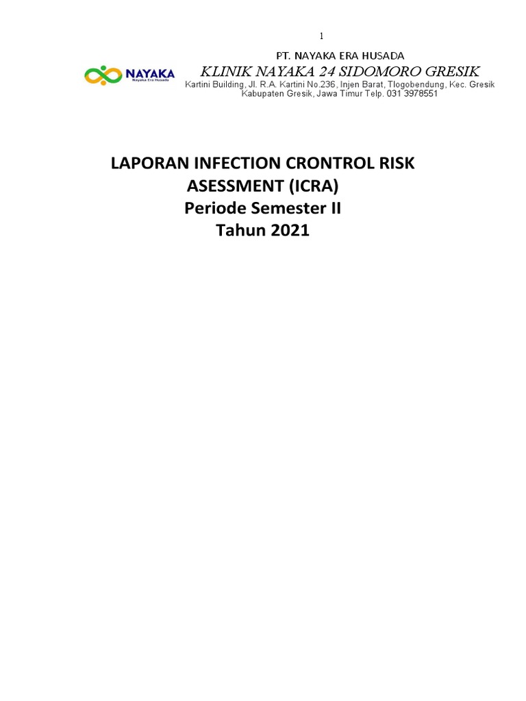 Contoh Laporan ICRA | PDF