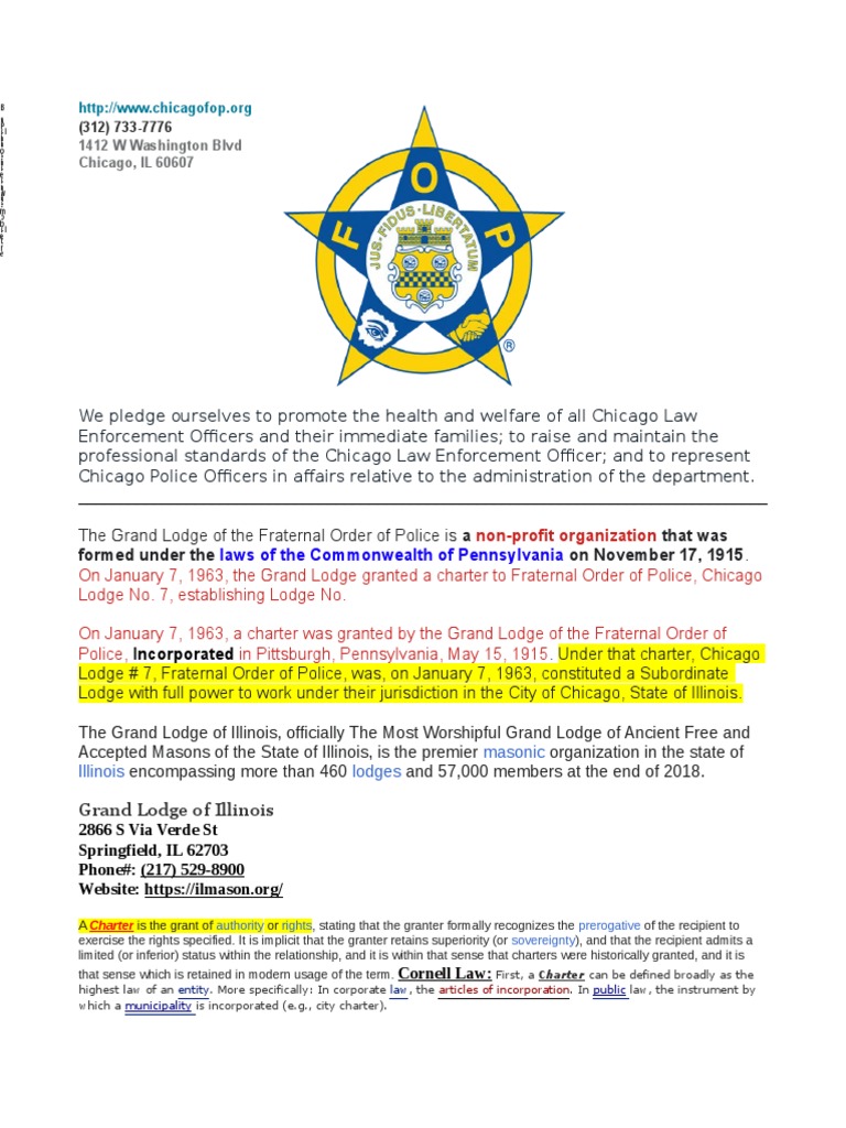 FOP Secrets | PDF | Justice | Crime & Violence