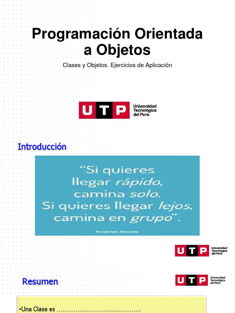 Programación Orientada A Objetos | PDF | Desarrollo de software ...