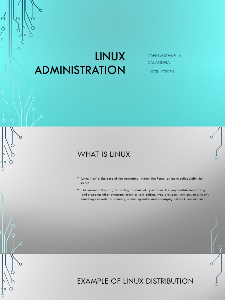 Linux Administration | Download Free PDF | Linux | Linux Distribution