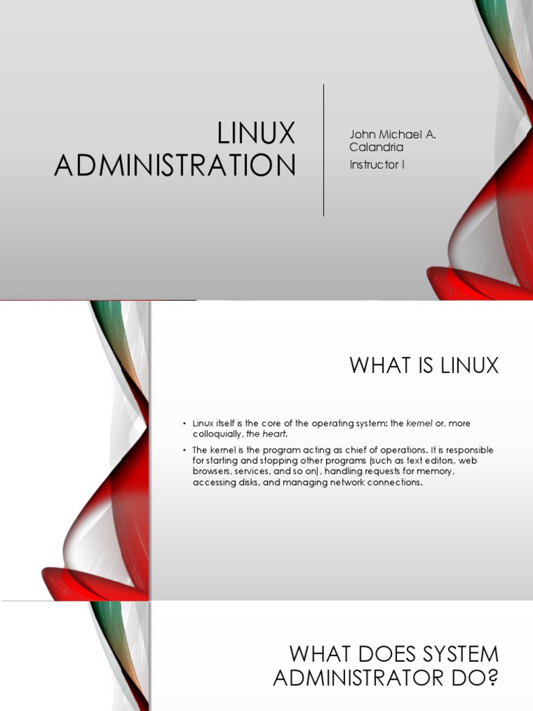 Intro To Sys Admin | PDF