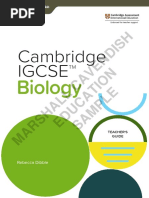 Cambridge IGCSE Biology (0610) Yhr | PDF | Teachers | Textbook