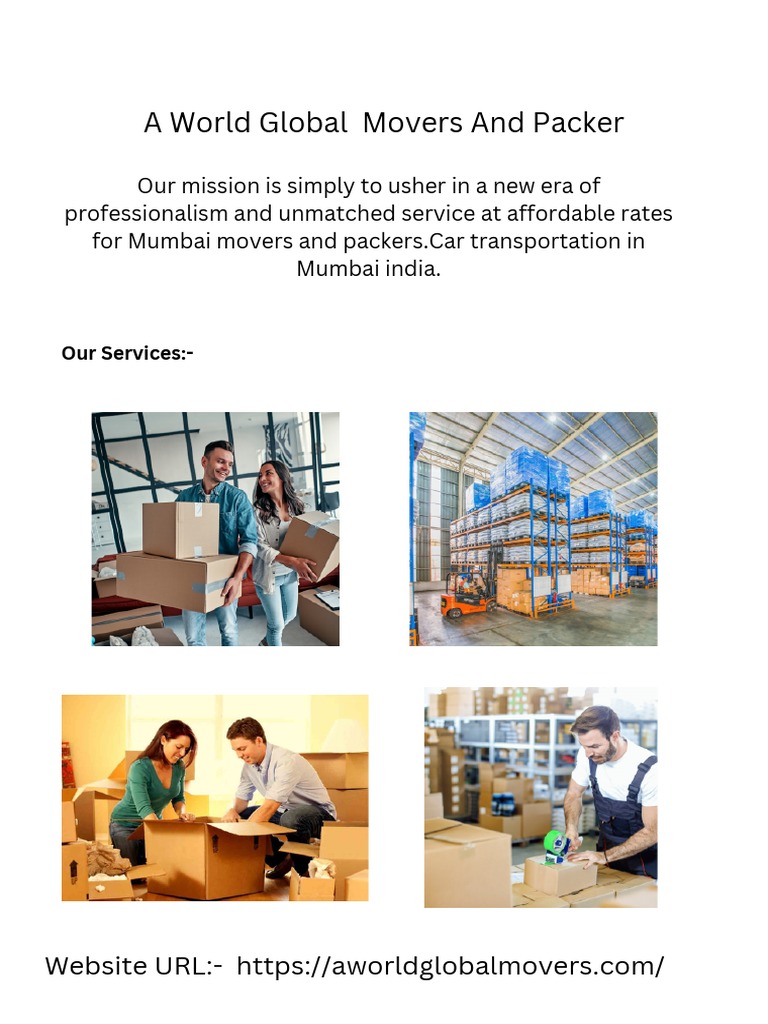A World Global Movers and Packer | PDF