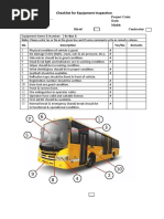 Checklist For Equipment Inspection TRANSIT MIXER | PDF