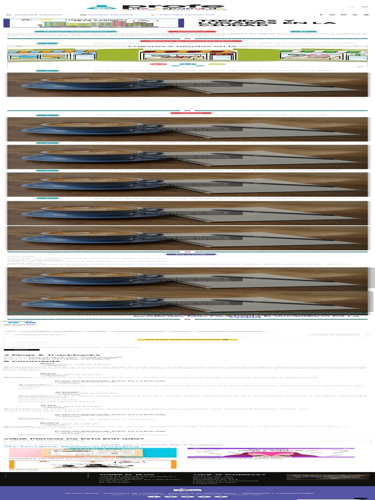 Tiendas y Lugares en La Ciudad - Profe-De-Español - de | PDF | Palabra ...