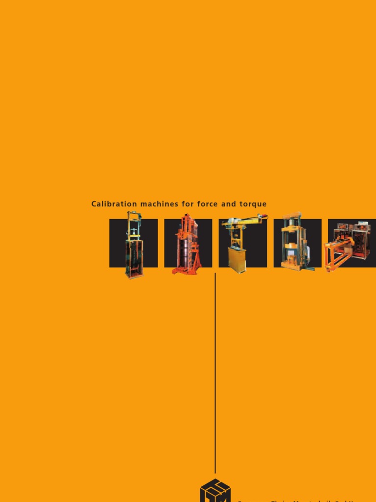 GTM - Torque Primary Standard Machine | PDF | Calibration | Metrology