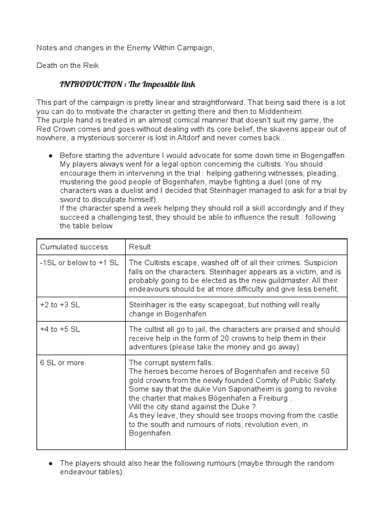 DotR Notes | PDF DotR Notes | PDF