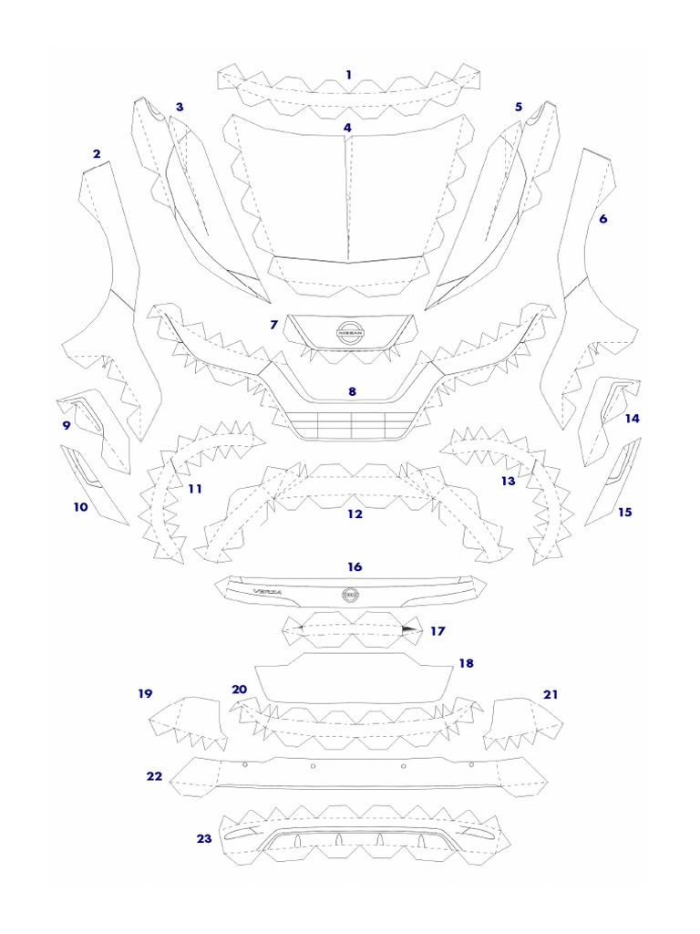 Papercraft: A Step-by-Step Guide to Making 3D Paper Models | PDF ...