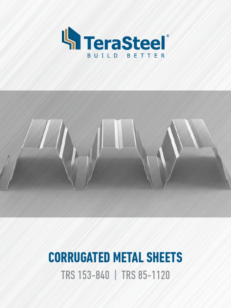 Corrugated Metal Roofing Specifications | PDF | Screw | Sheet Metal