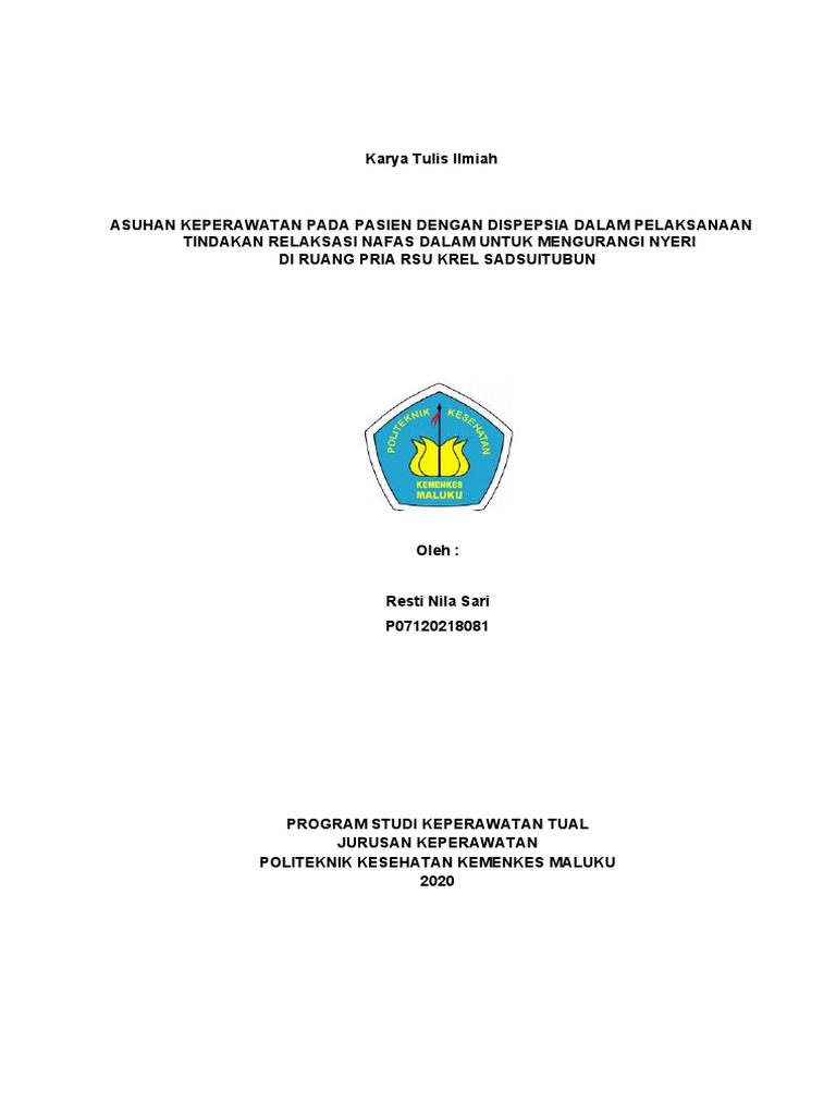 KTI LENGKAP Resty | PDF