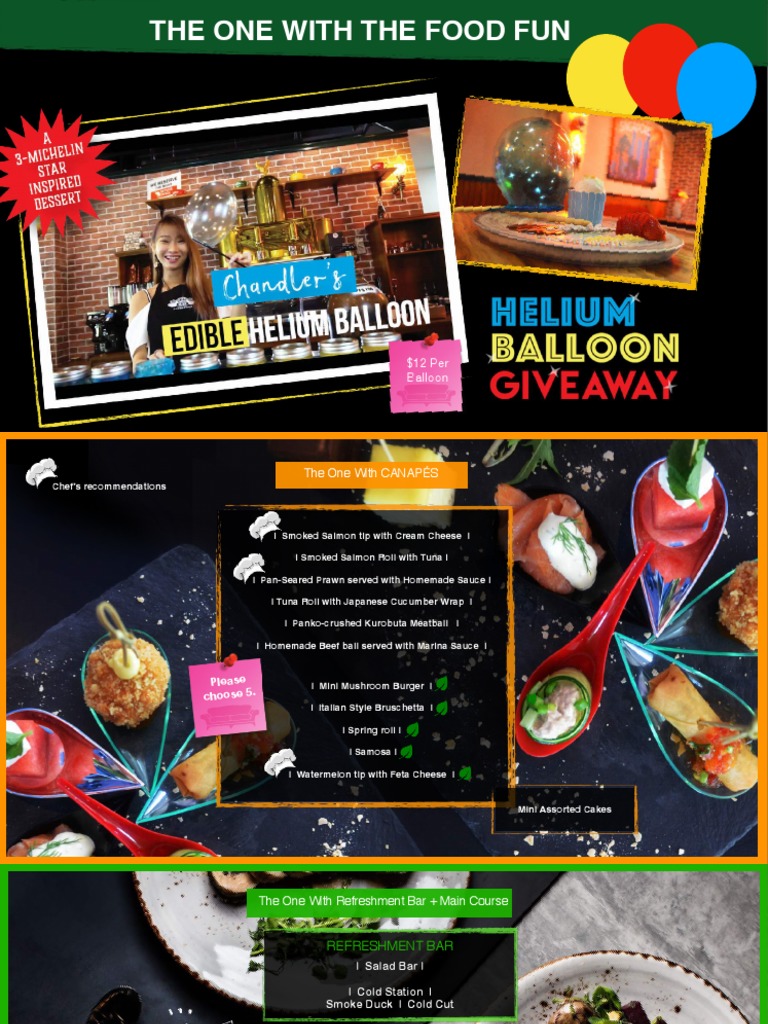 Event Food & Drink Menu | PDF | Tomato Sauce | Sauce